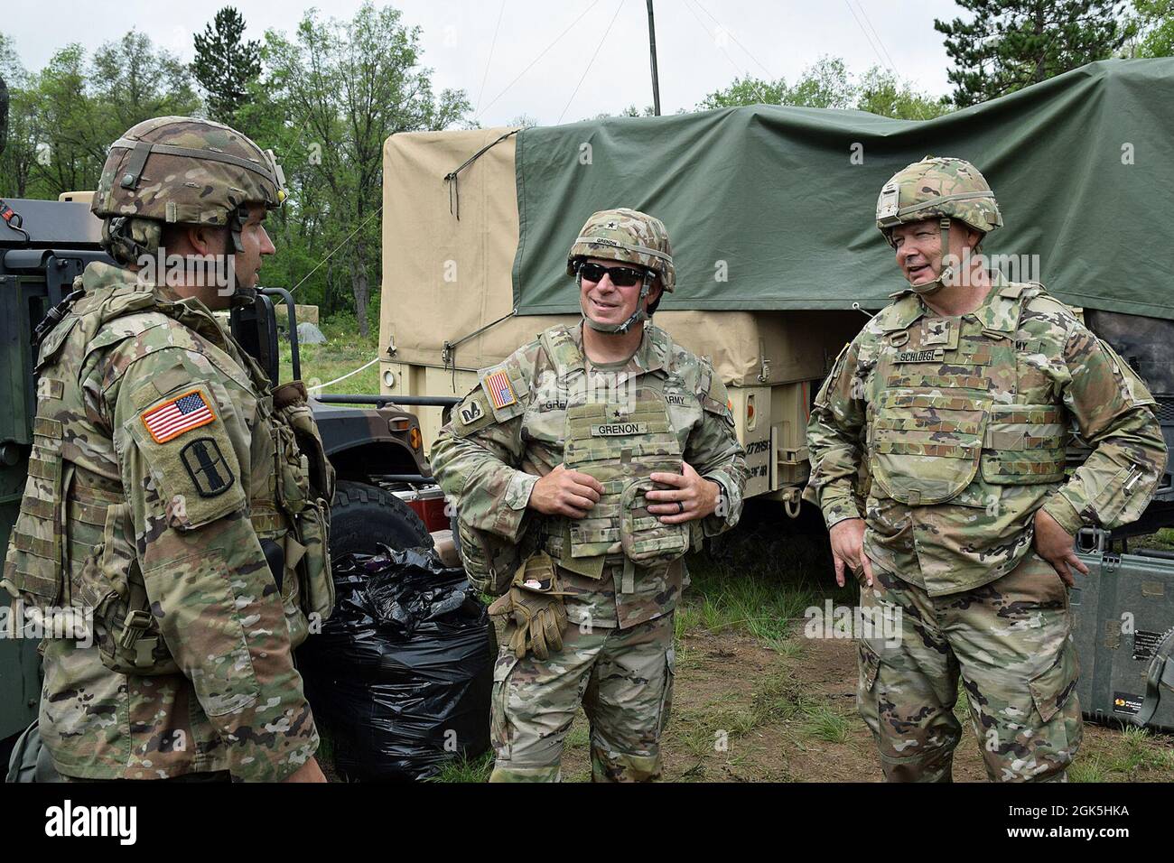 U.S. Army Brig. Gen. Bryan J. Grenon, deputy commanding general for the ...