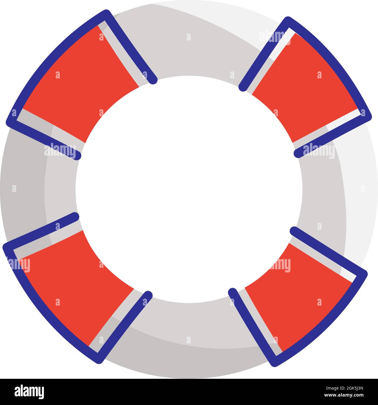 lifeguard float accessory isolated icon Stock Vector Image & Art - Alamy