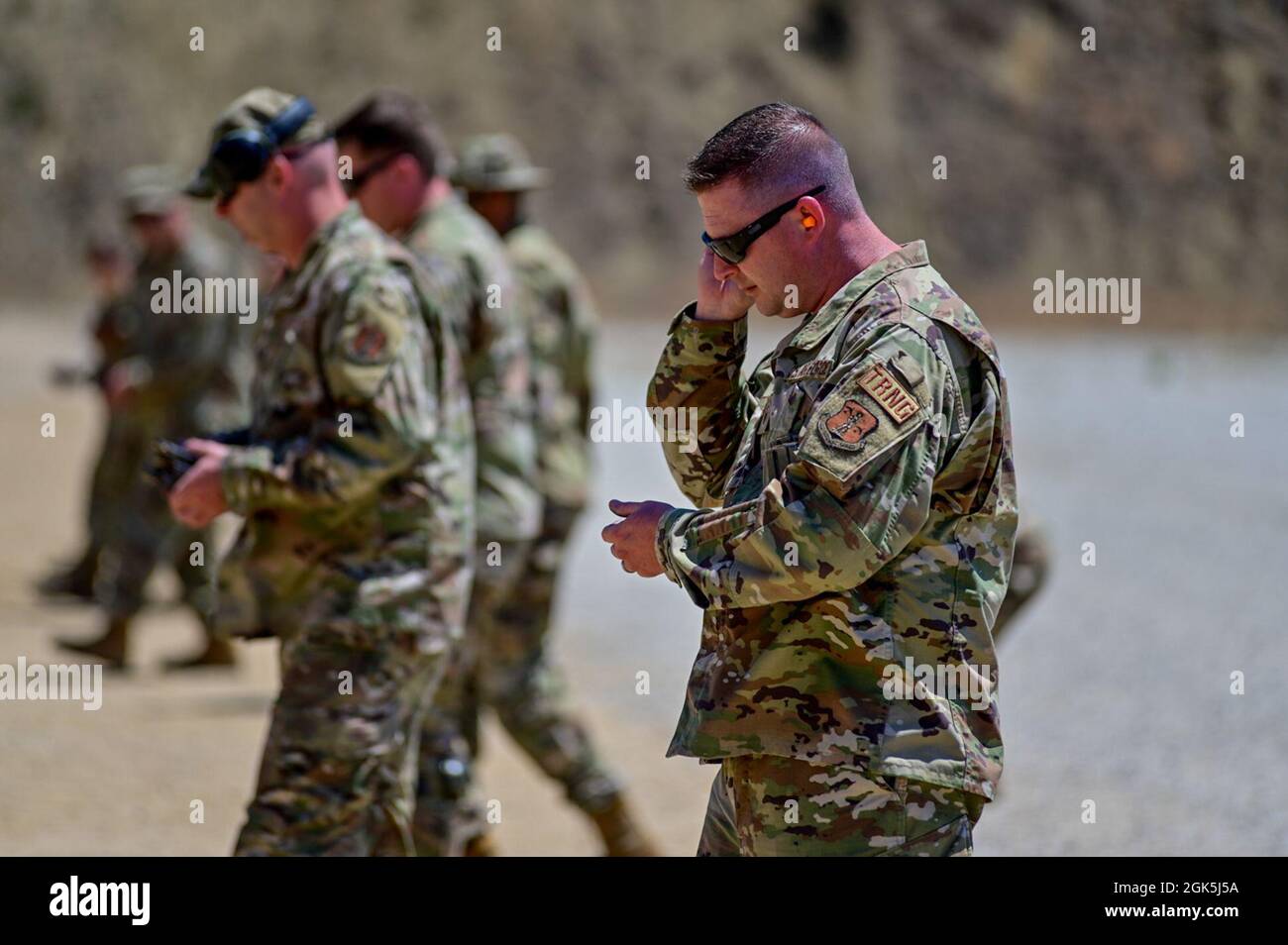 U.S. Air Force Master Sgt. Marcus Schaffer, the 126th Force Support ...