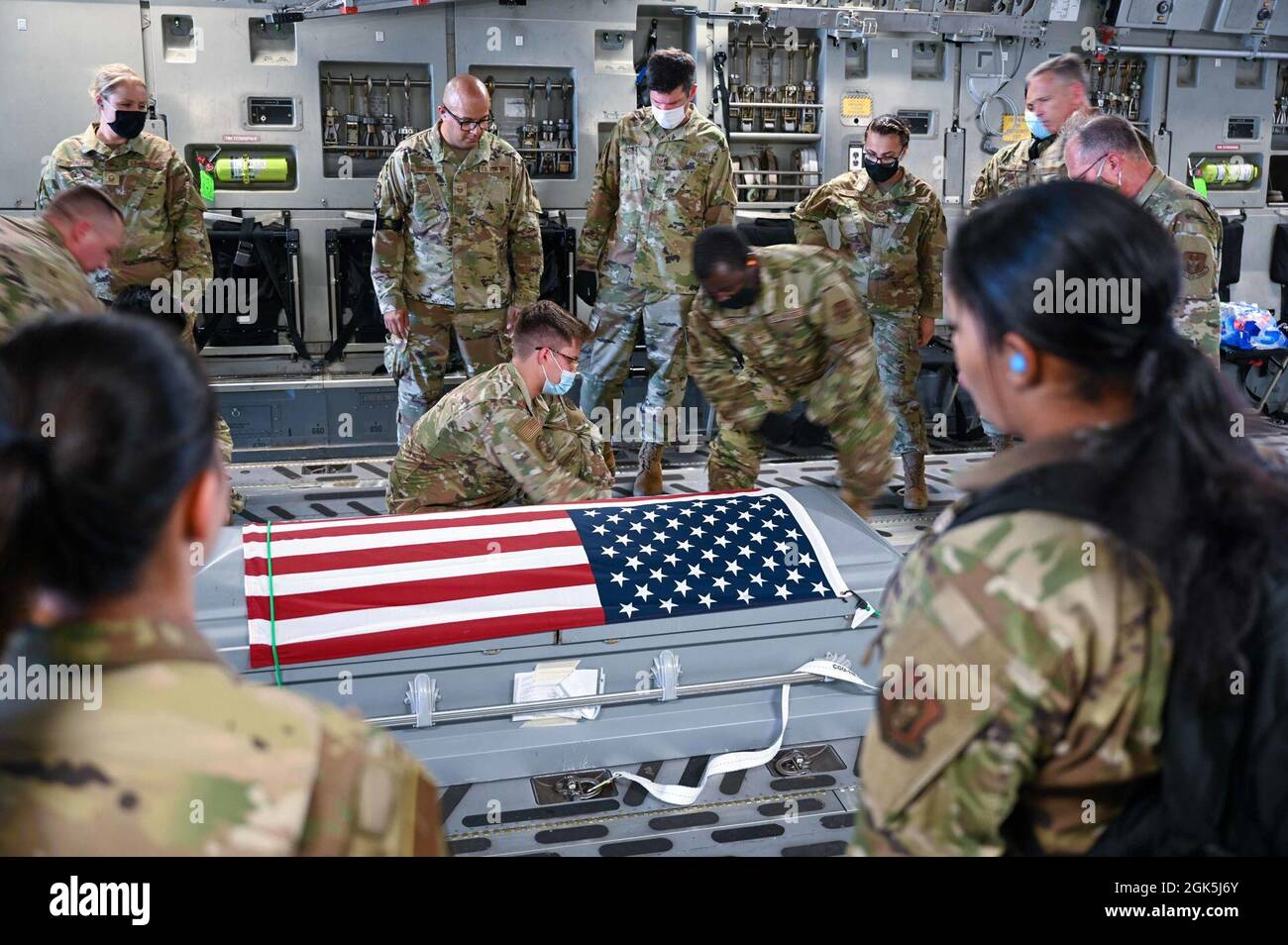 Twenty-one Reserve aerial porters, sometimes referred to as “port dawgs ...