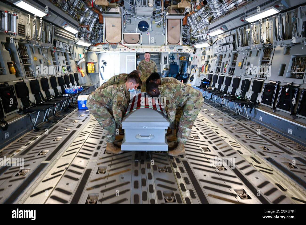 Twenty-one Reserve aerial porters, sometimes referred to as “port dawgs ...