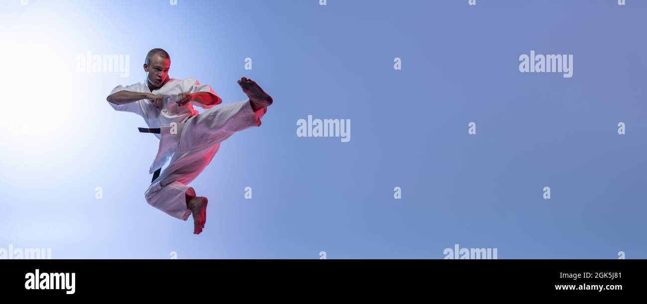 Jiu Jitsu Flying Kick