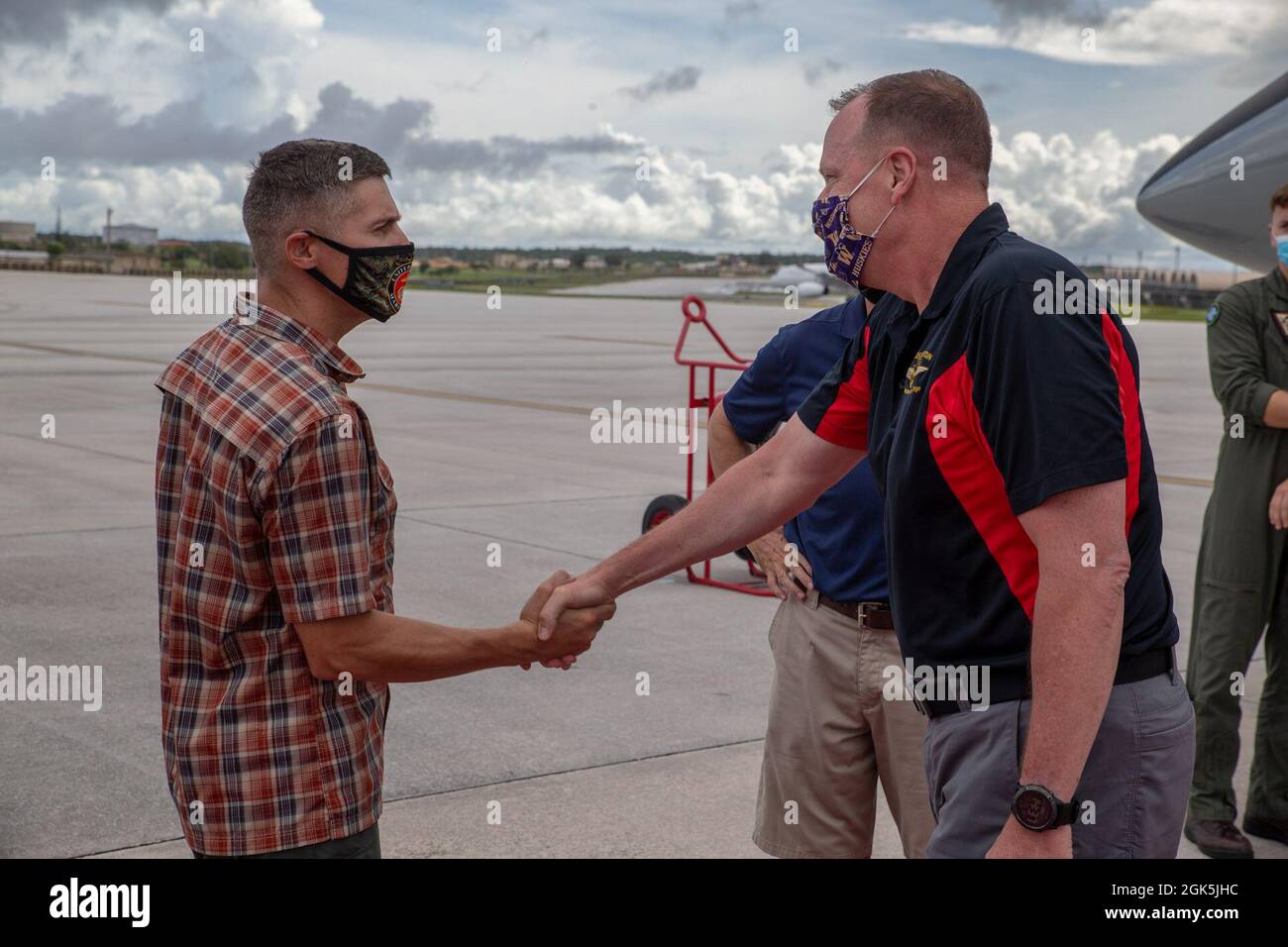 Col. Christopher Bopp, the Marine Corps Base (MCB) Camp Blaz Commanding ...