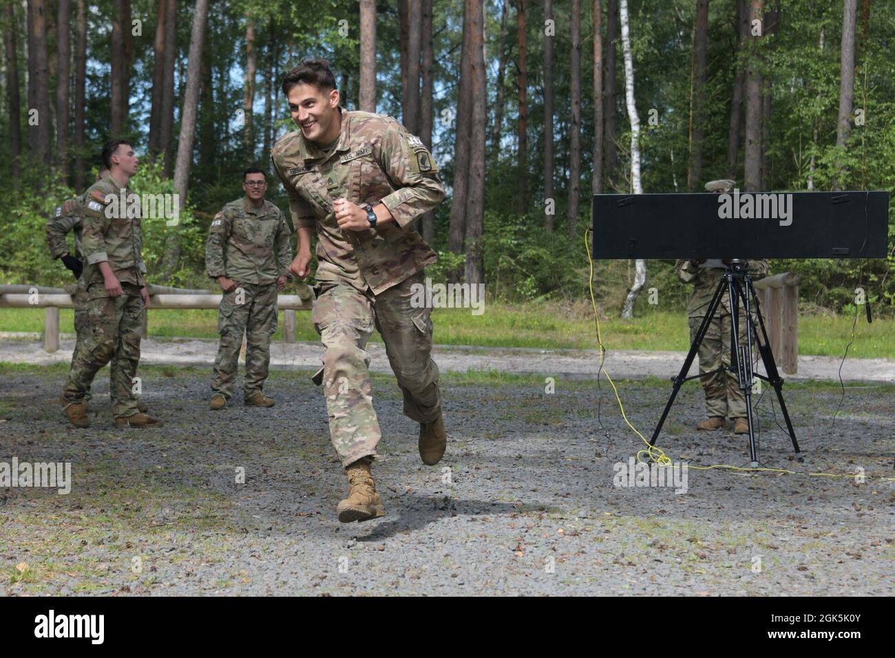 U.S. Army Staff Sgt. Mark Freshour, assigned to 173rd Airborne Brigade ...
