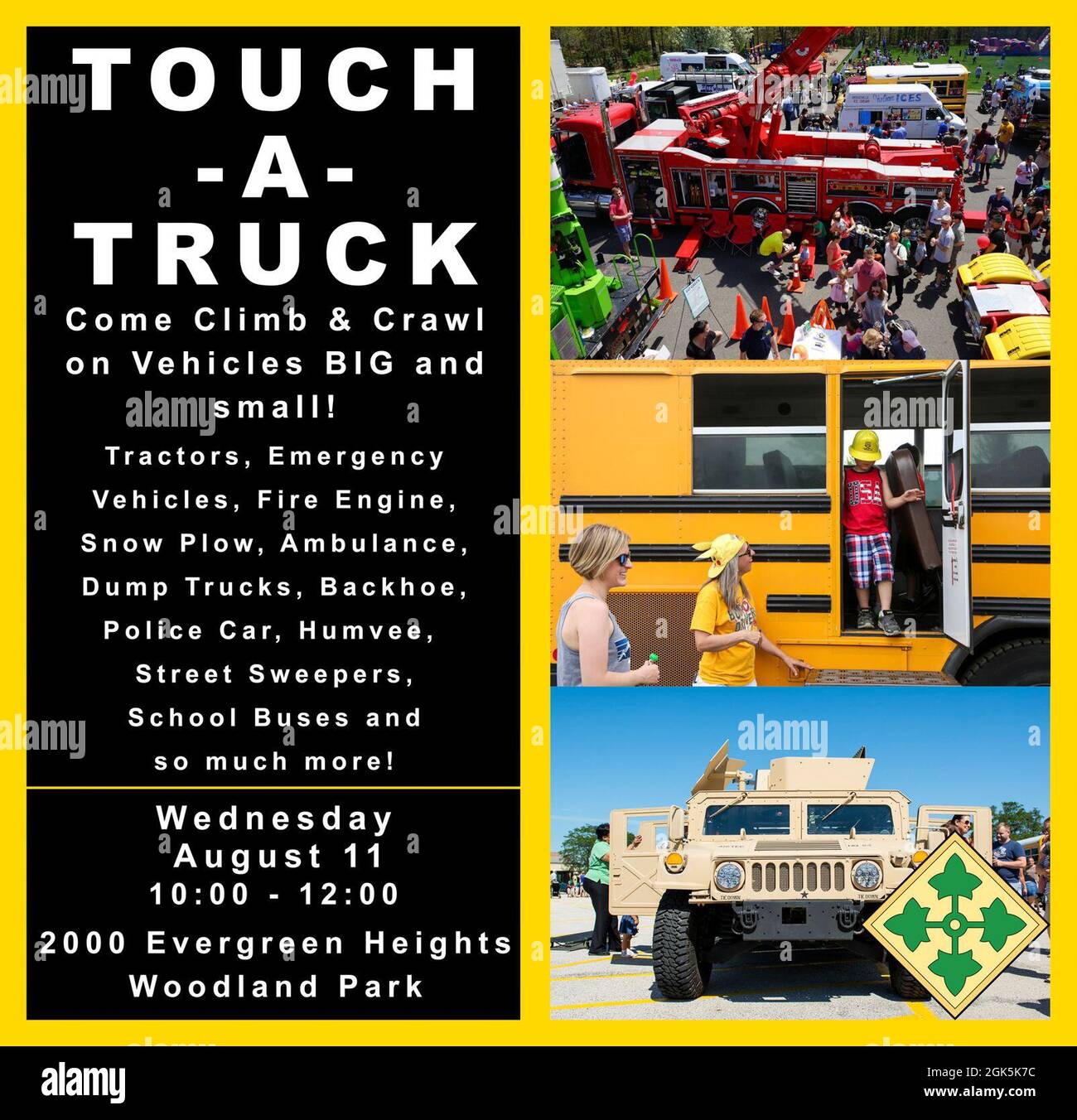 The "Touch-A-Truck" event welcomes all to interact with many types of ...