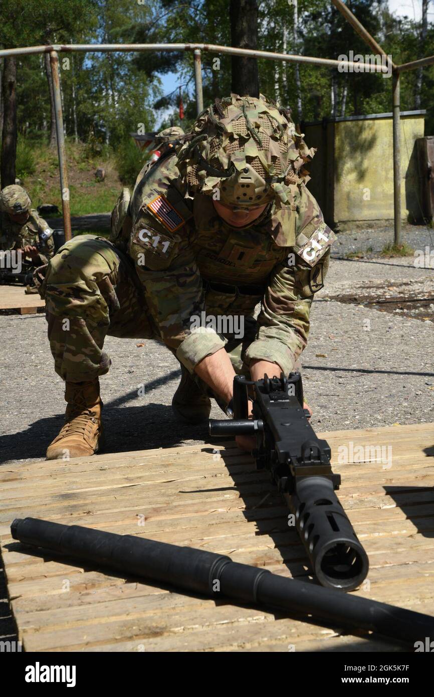 U.S. Army 1st Lt. Jim Schooley, Infantry Platoon Leader with Southern ...