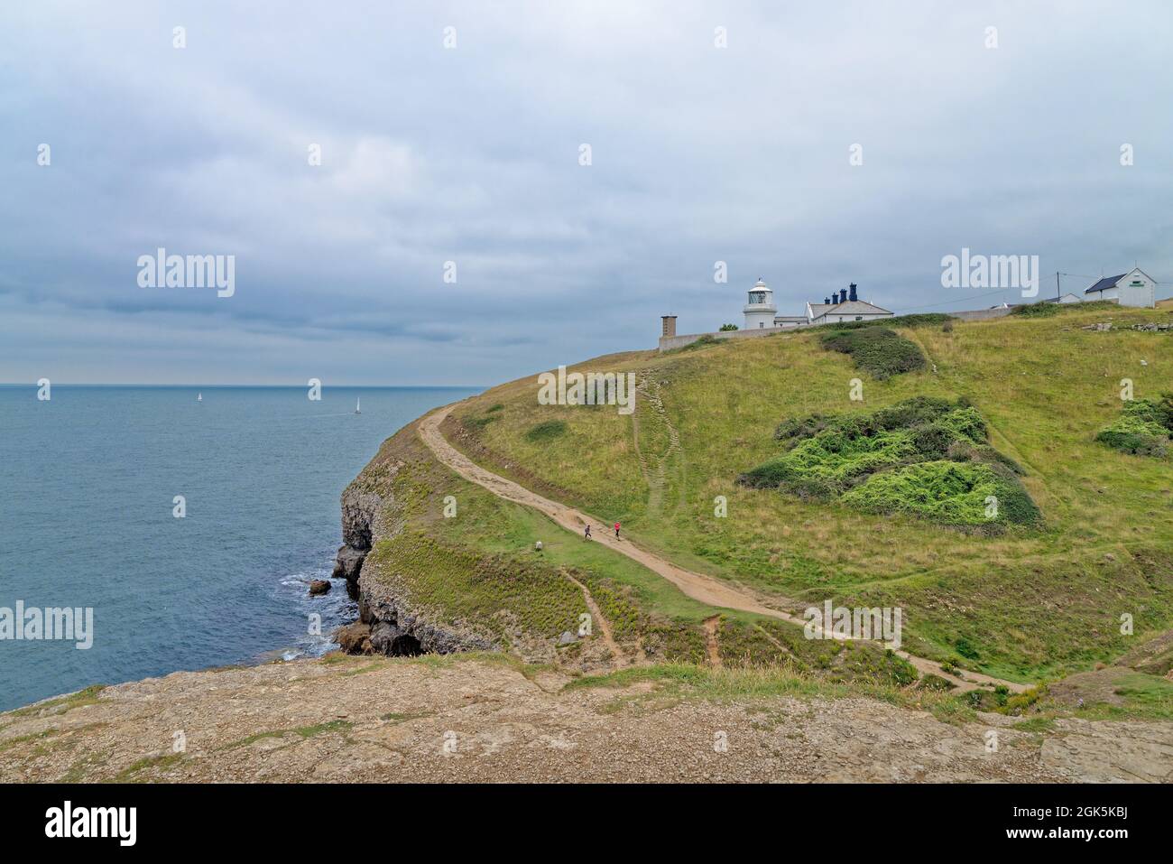 Anvil point lighthouse dorset hi-res stock photography and images - Alamy