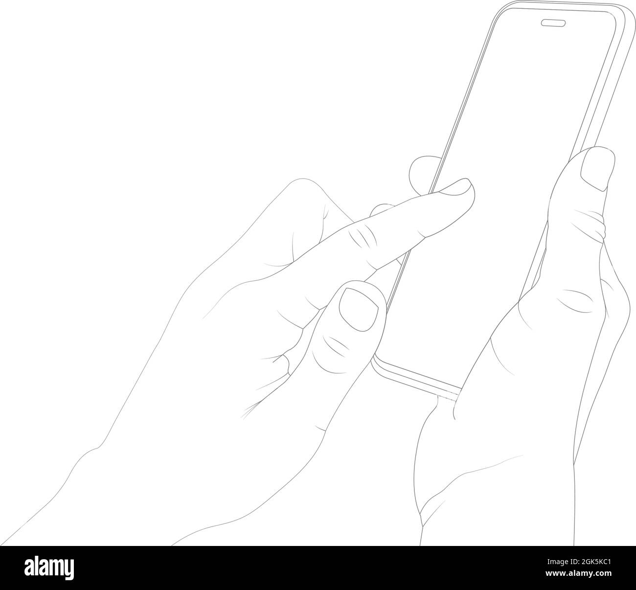 Button control touch screen Black and White Stock Photos & Images - Alamy