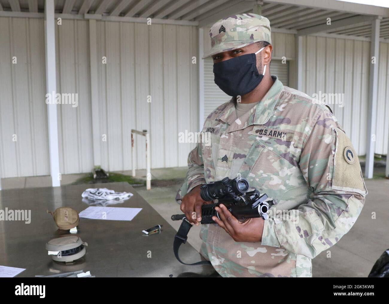 Sgt. Willie Hanton, religious affairs specialist, 1st Theater ...