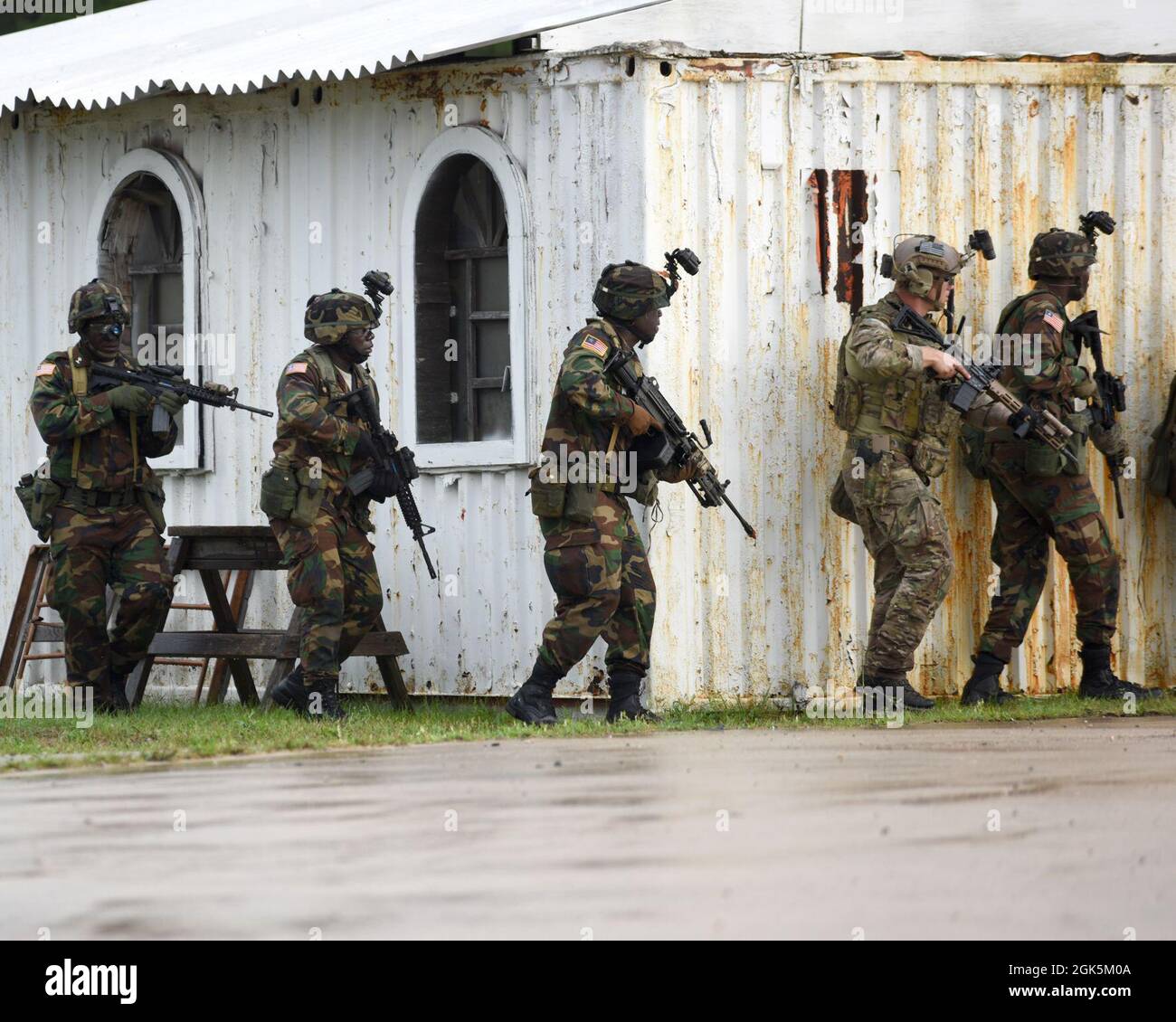 Armed Forces of the Republic of Liberia conduct tactical training with ...