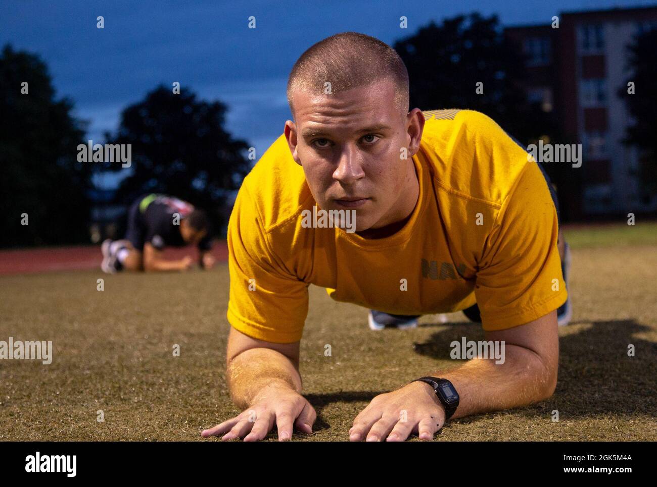 Training and readiness officer at naval service training command hi-res ...