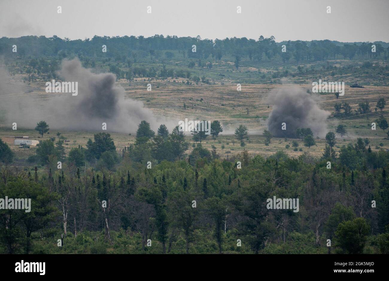 Expended 155 mm artillery rounds from the 1st Battalion, 201st Field ...