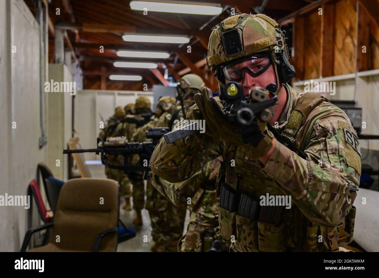U.S. Air Force Tech. Sgt. Blake Burden, the 126th Security Forces ...