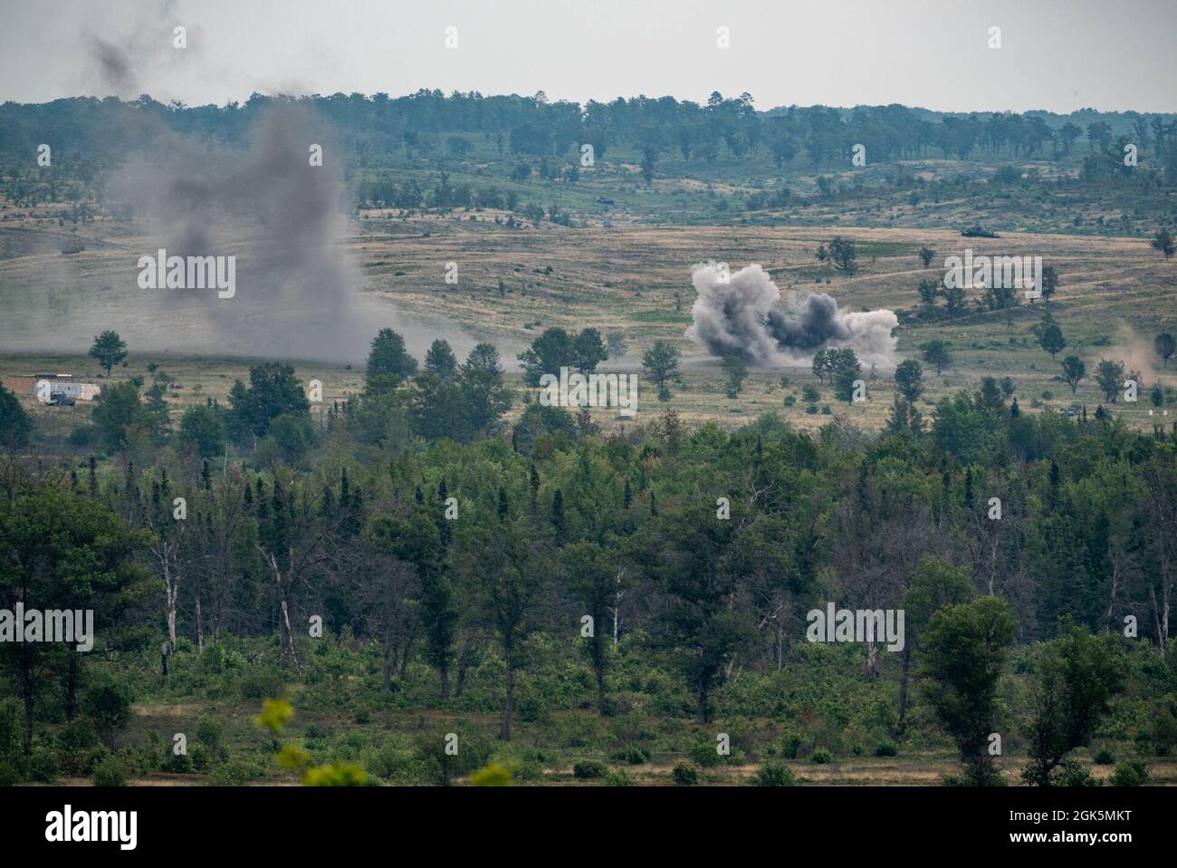 Expended 155 mm artillery rounds from the 1st Battalion, 201st Field ...