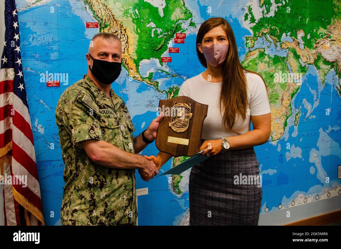 Capt. Jack Houdeshell, commanding officer of the Submarine Learning ...