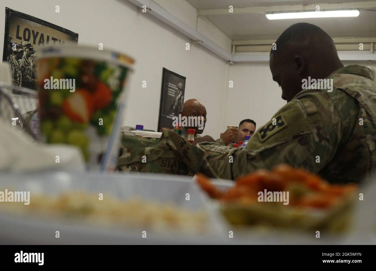 3rd Division Sustainment Brigade Commander Col. David Key and company ...