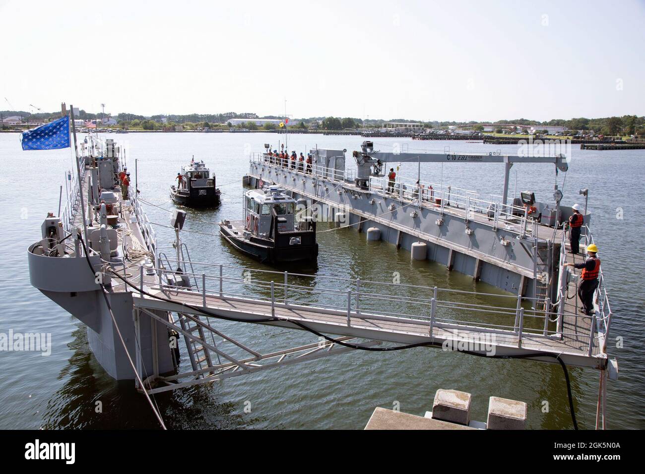 NORFOLK, Virginia (August 10, 2021) Mid-Atlantic Regional Maintenance ...