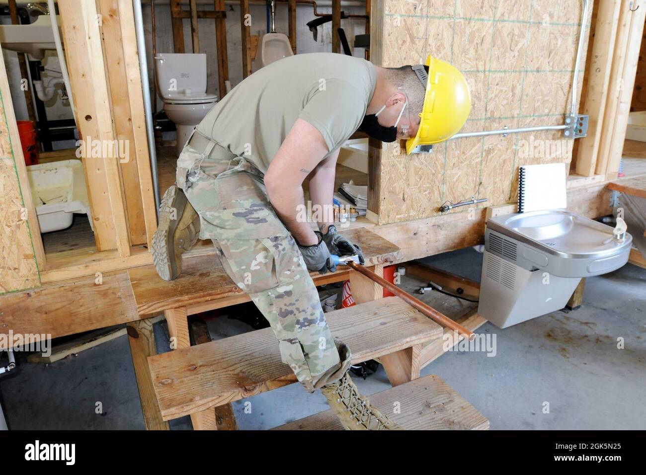 The 80th TC (Training Command) was provided here at Fort Dix the ...