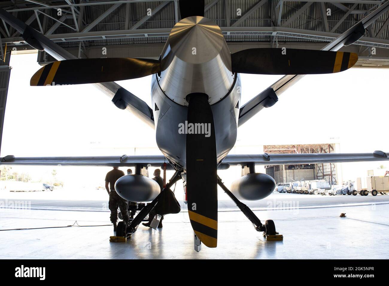 A U.S. Air Force MQ-9 Reaper remotely piloted aircraft assigned to the ...