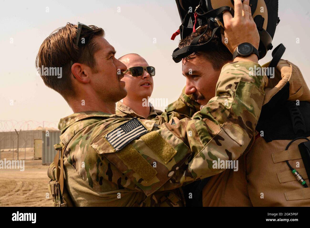 U.S. Air Force Tech. Sgt. Cameron Farrell, explosive ordnance team lead ...