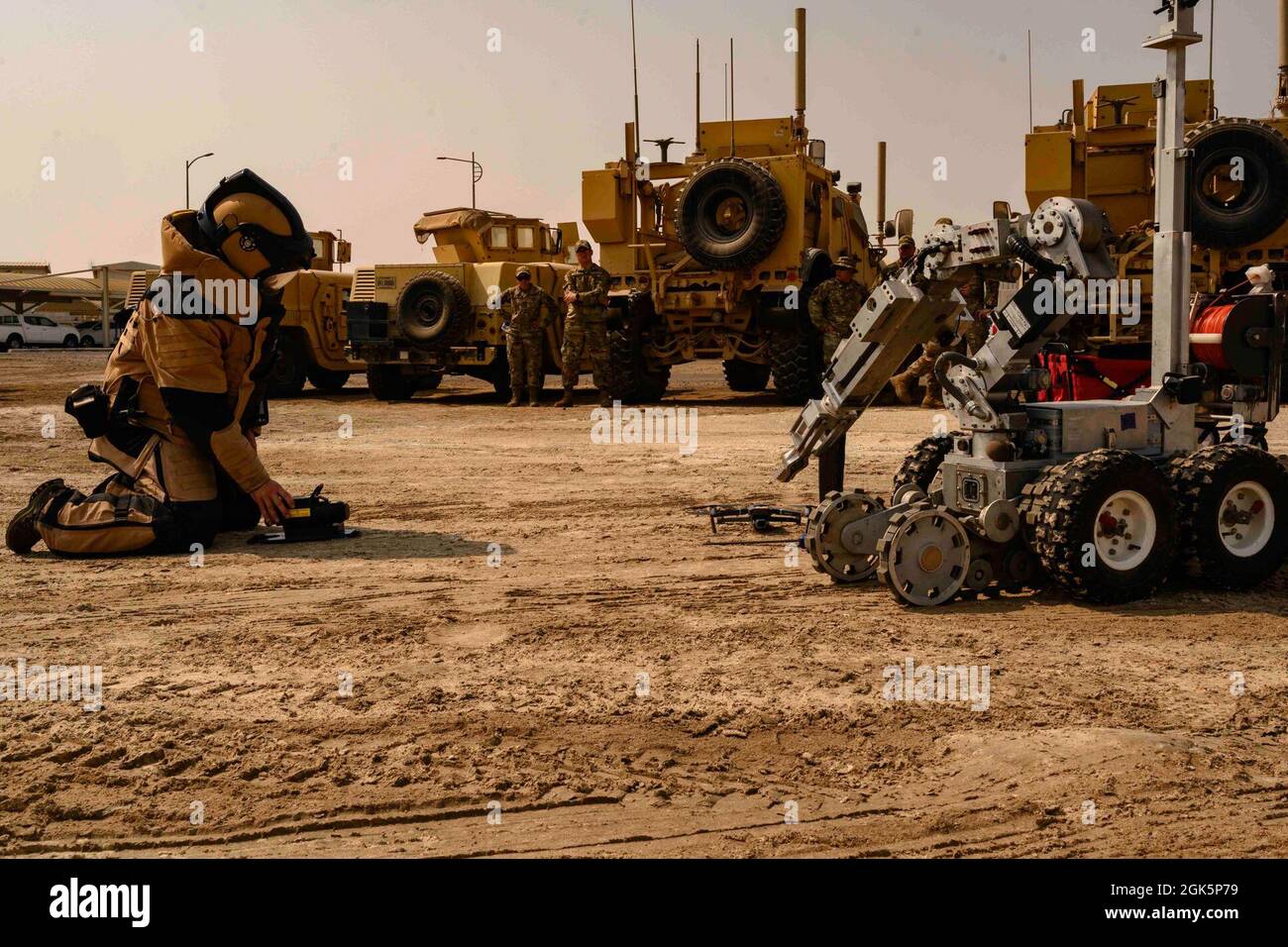 U.S. Air Force Tech. Sgt. Cameron Farrell, explosive ordnance team lead ...