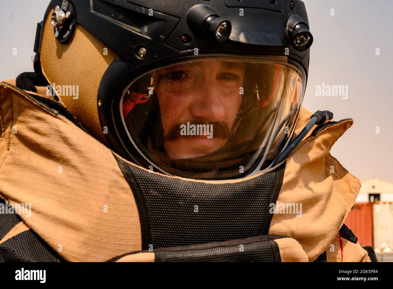 U.S. Air Force Tech. Sgt. Cameron Farrell, explosive ordnance team lead ...