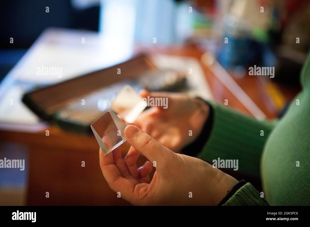 Orthoptics: rehabilitation using prisms to correct the convergence and ...