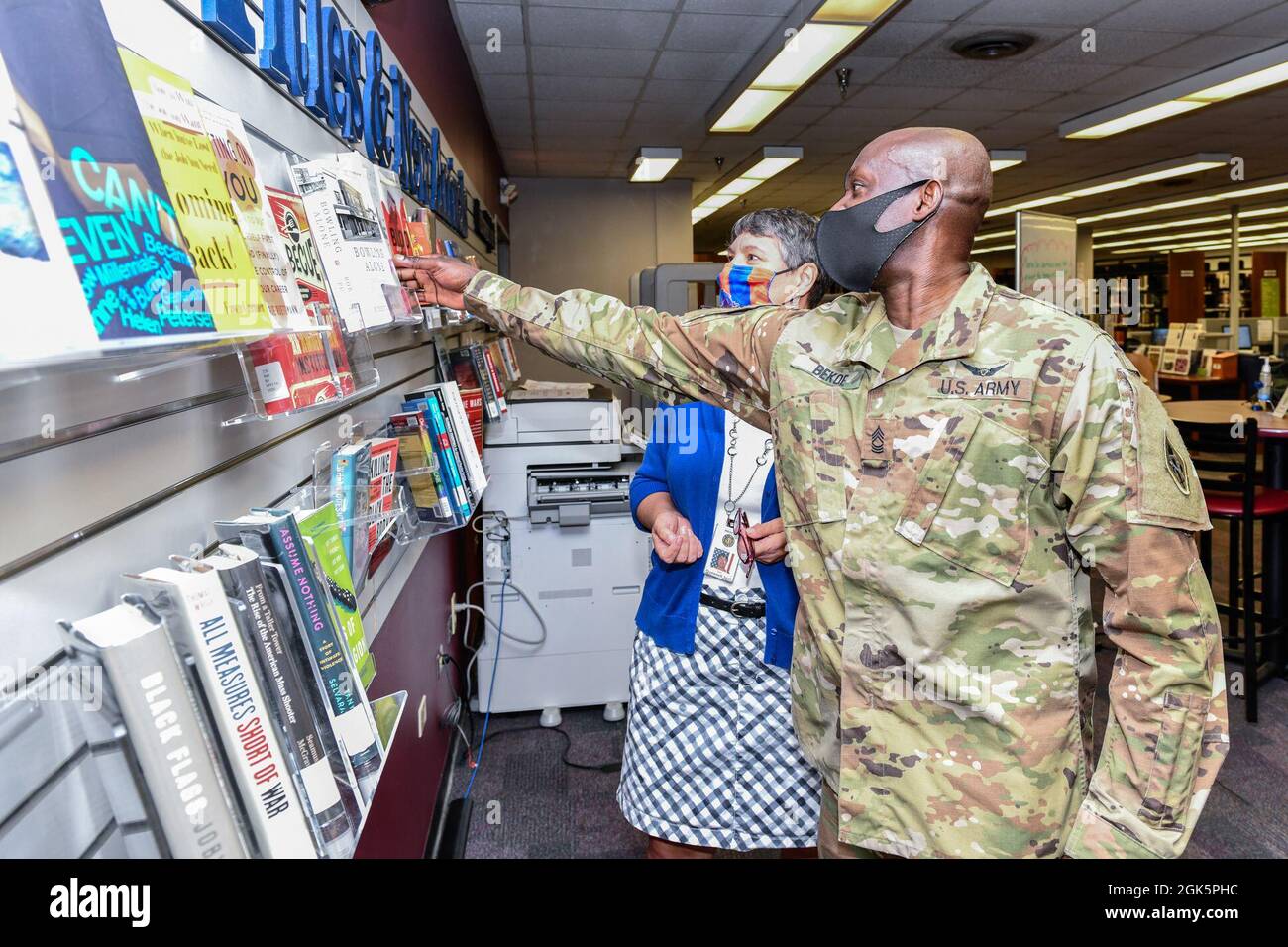Master Sergeant Osae Bekoe with the U.S. Army Medical Test and ...