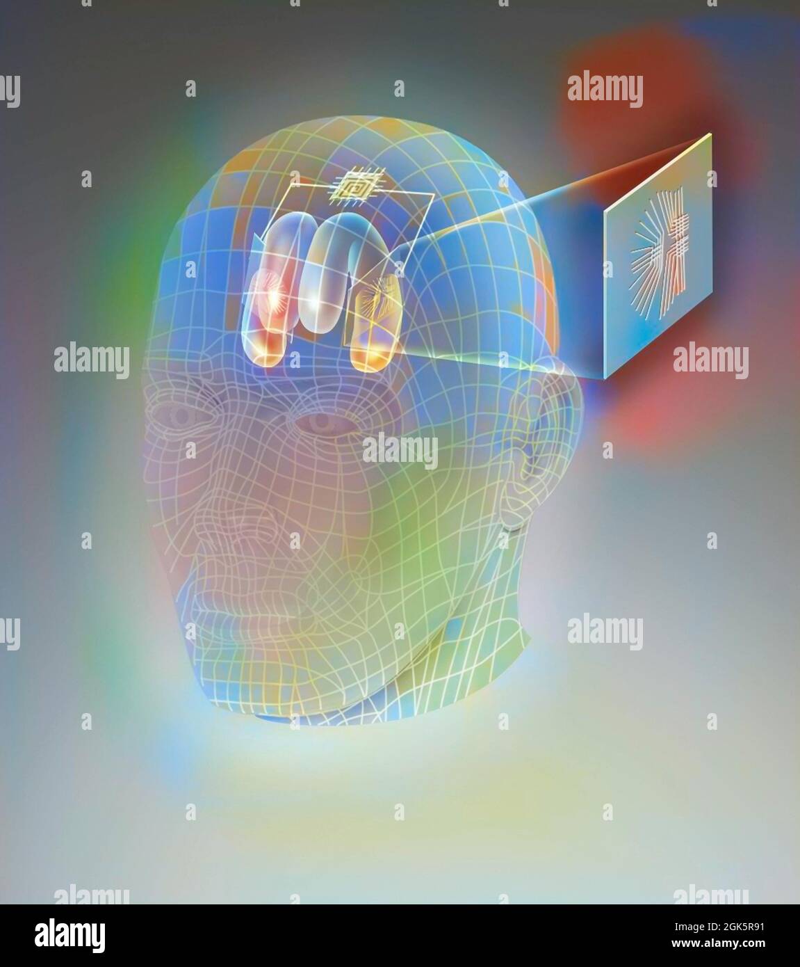Artificial memory: study of electronic chips reproducing the ...