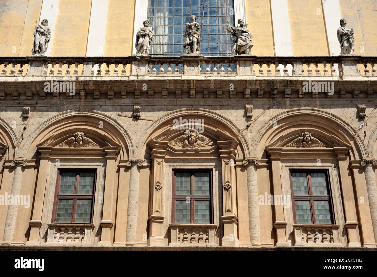 Italy, Rome, basilica dei Santi Dodici Apostoli, church of Twelve Holy ...