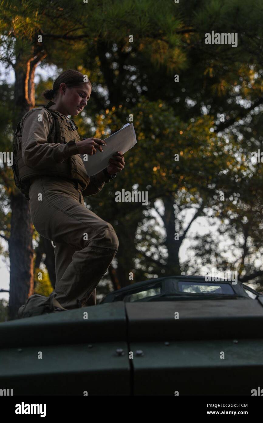 U.S. Marine Corps Lance Cpl. Maelynn Ruff, a native of Elberton, Ga ...