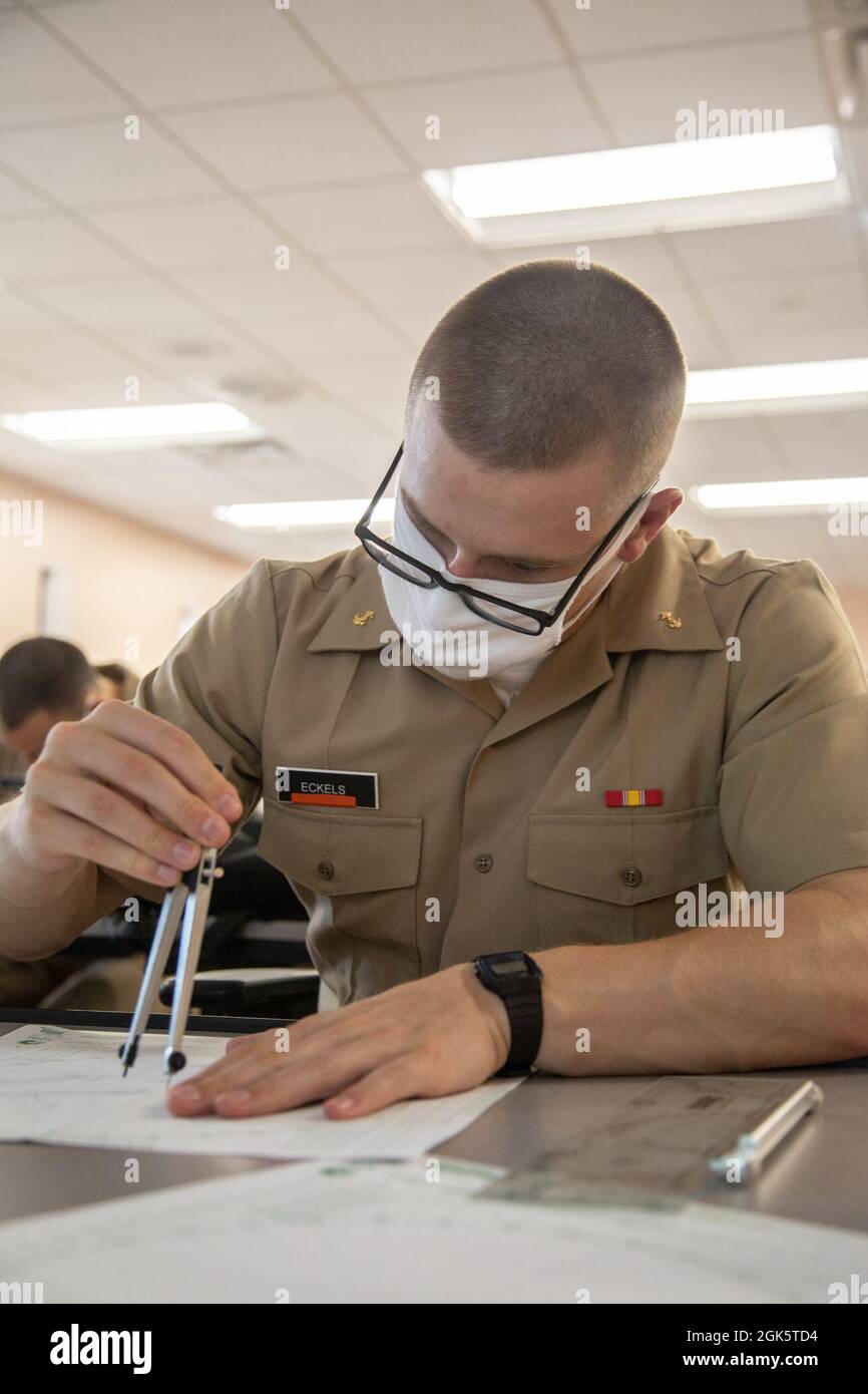 An Officer Candidate School (OCS) class 16-21 student at Officer ...