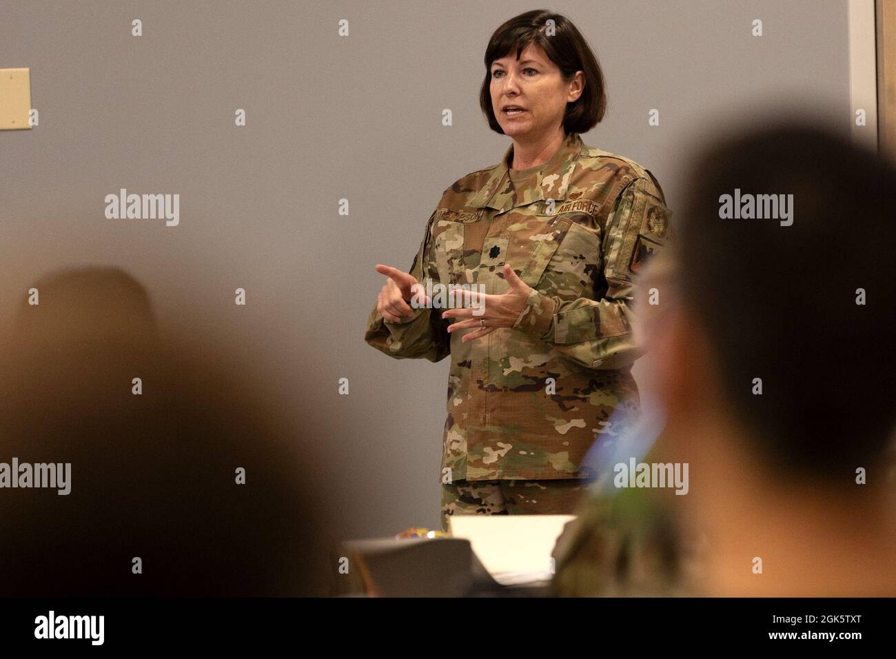 Lt. Col. Patricia Thompson, National Guard Bureau Air National Guard ...