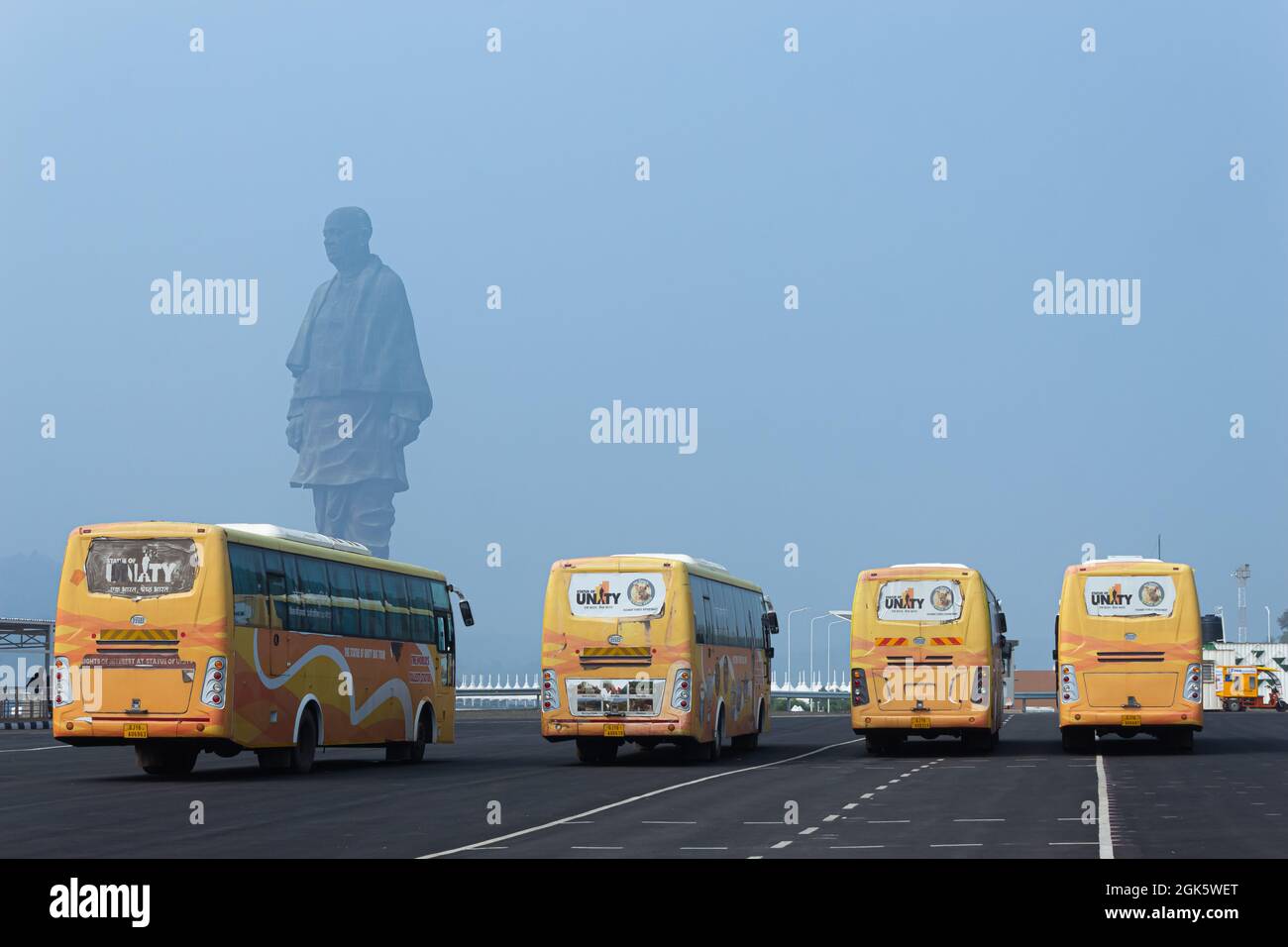 KEVADIYA, INDIA - Sep 04, 2021: The Statue of Unity is a colossal ...