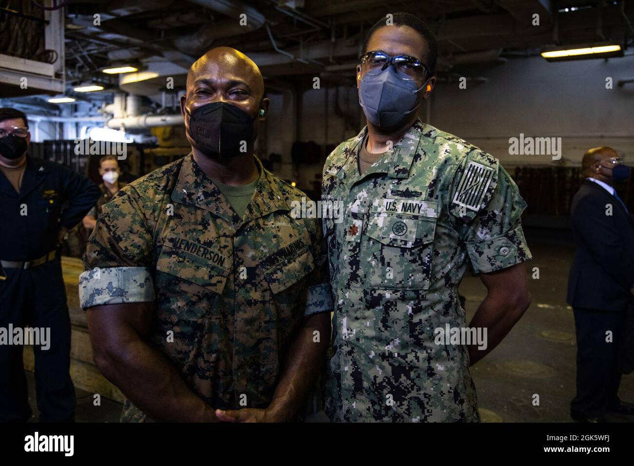 U.S. Marine Corps Brig. Gen. Anthony Henderson, deputy commanding ...