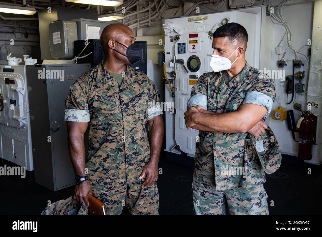 U.S. Marine Corps Brig. Gen. Anthony Henderson, deputy commanding ...