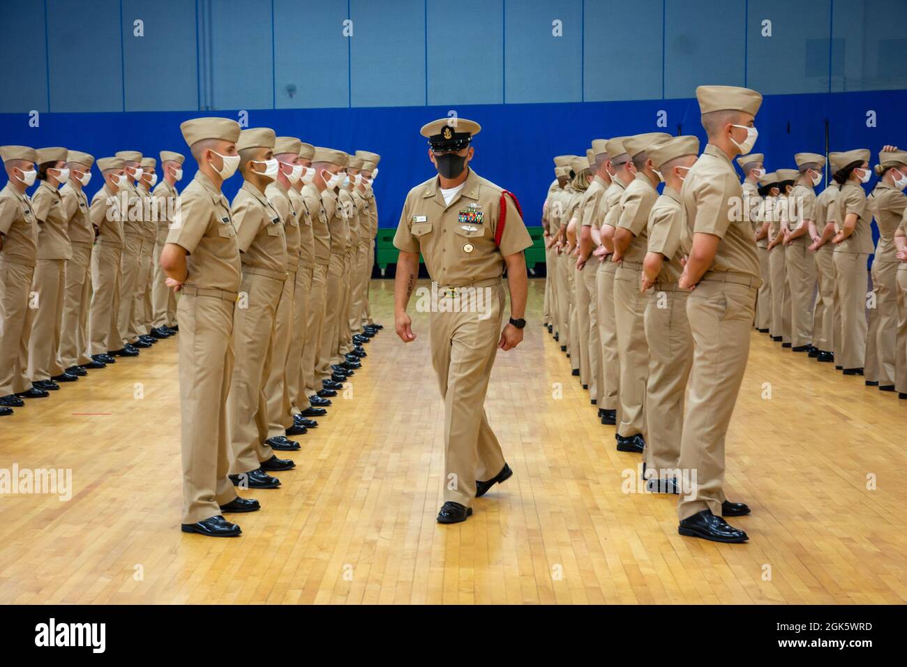 Officer Candidate School (OCS) class 17-21 students, at Officer ...