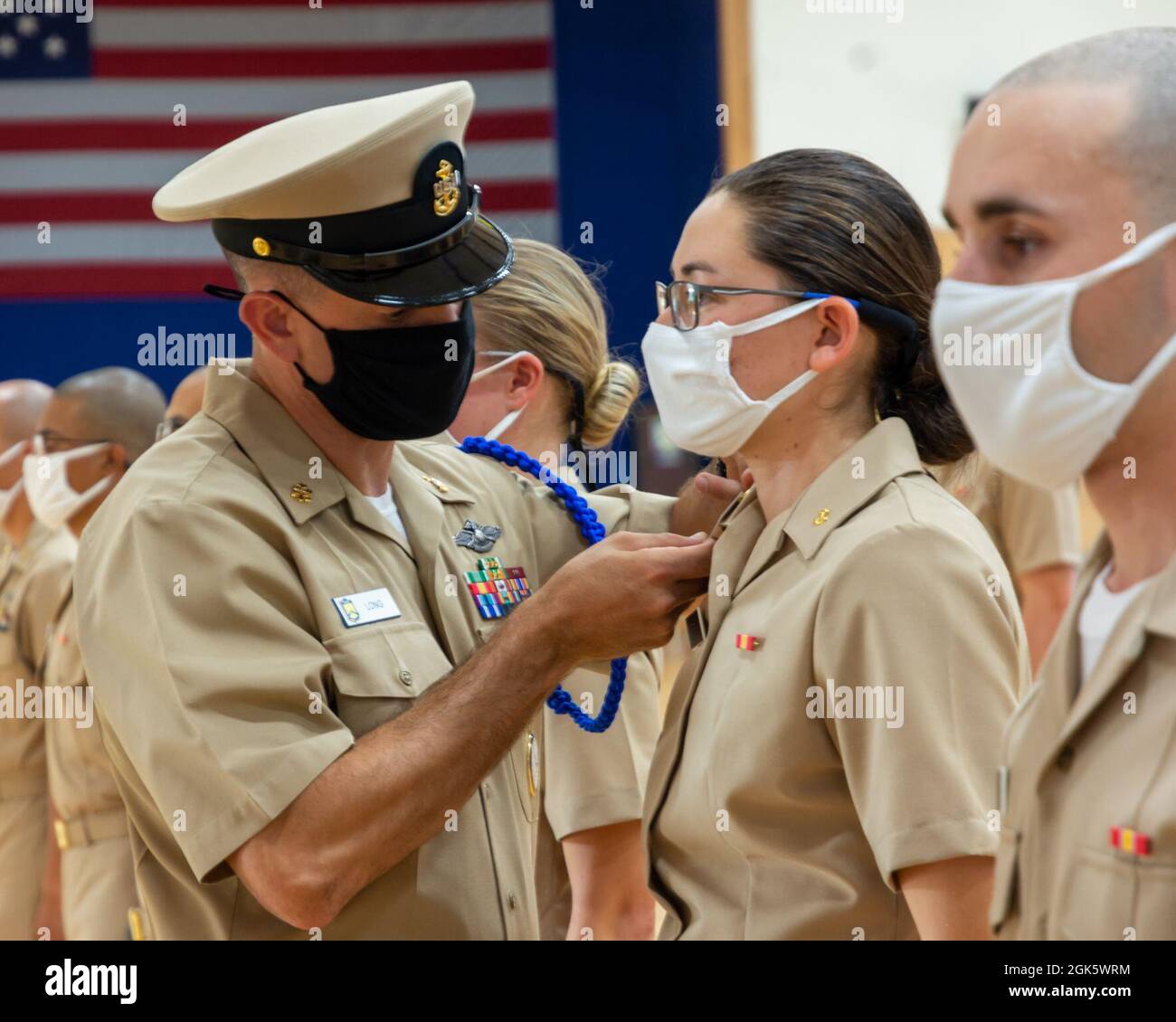Officer Candidate School (OCS) class 17-21 students, at Officer ...