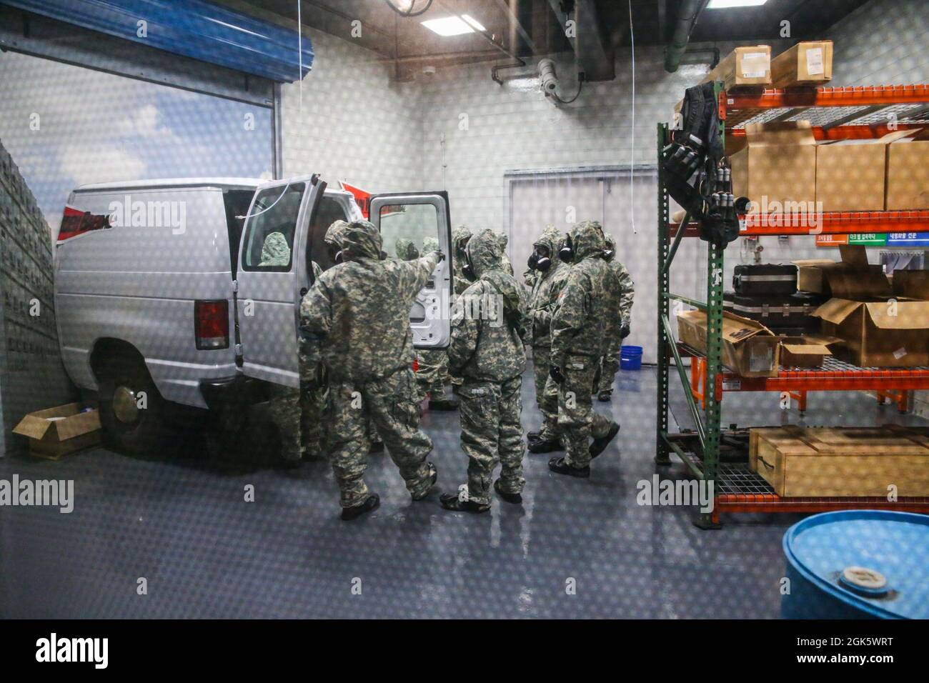 United States Marines and Sailors with Chemical Biological Incident ...