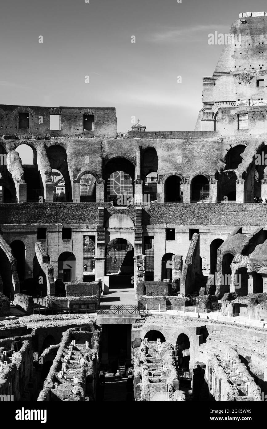 Old interior italy Black and White Stock Photos & Images - Alamy