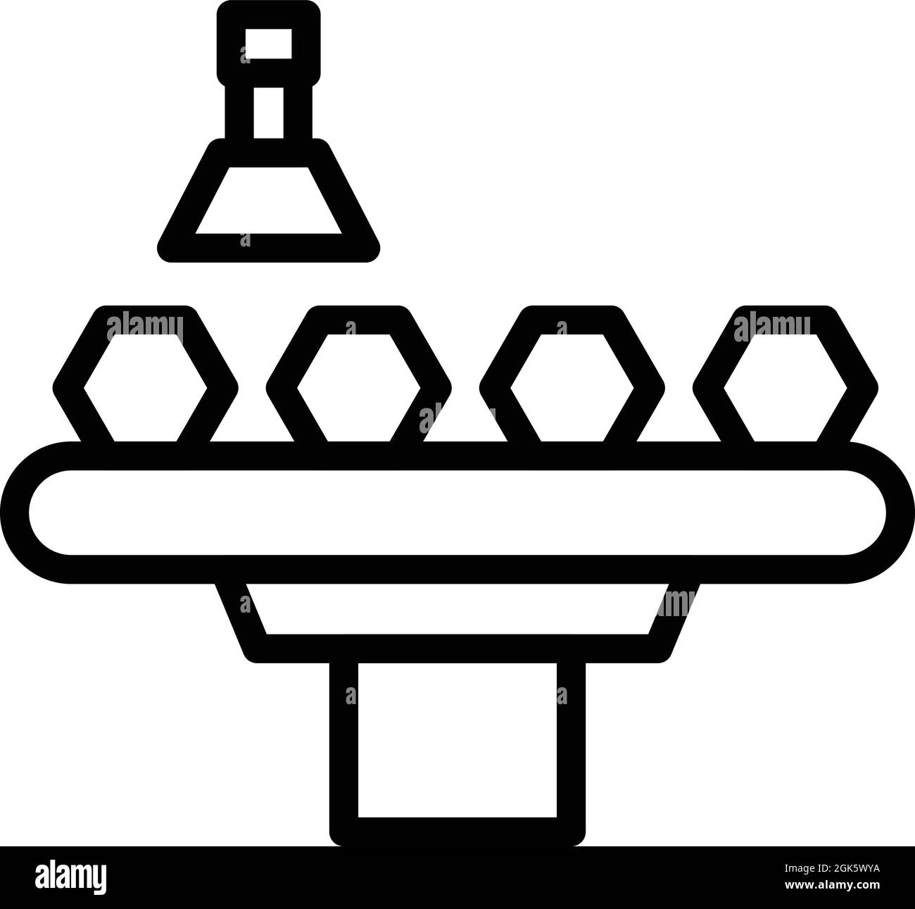 Smart factory automated process Black and White Stock Photos & Images ...