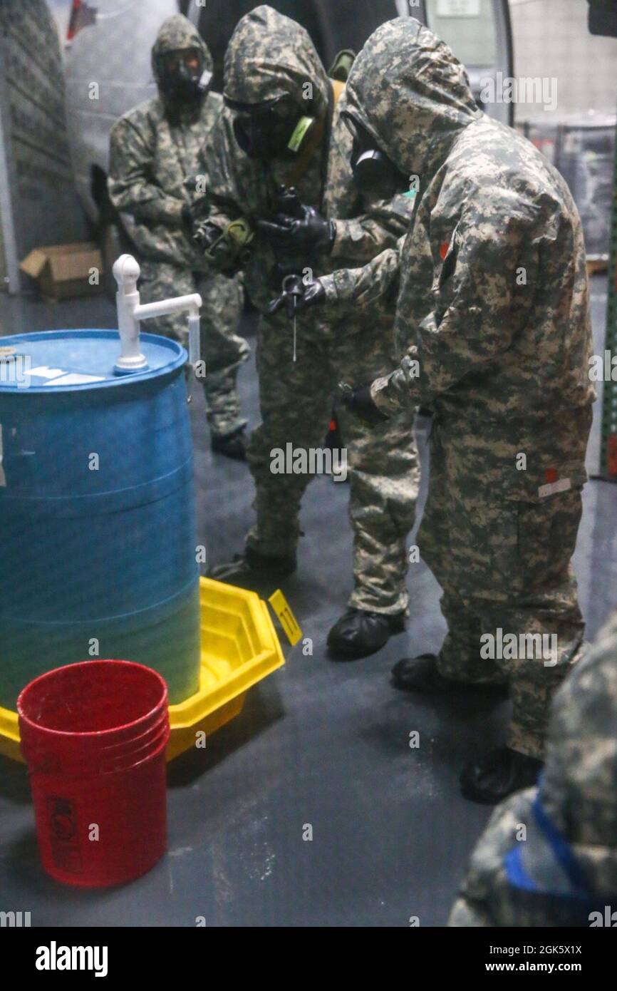 United States Marines and Sailors with Chemical Biological Incident ...