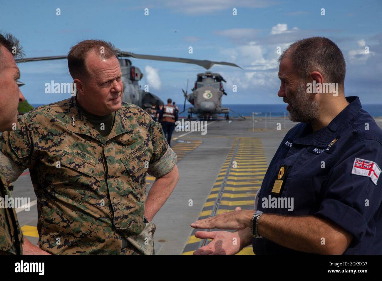 Commodore Steve Moorhouse, Commander United Kingdom Carrier Strike ...
