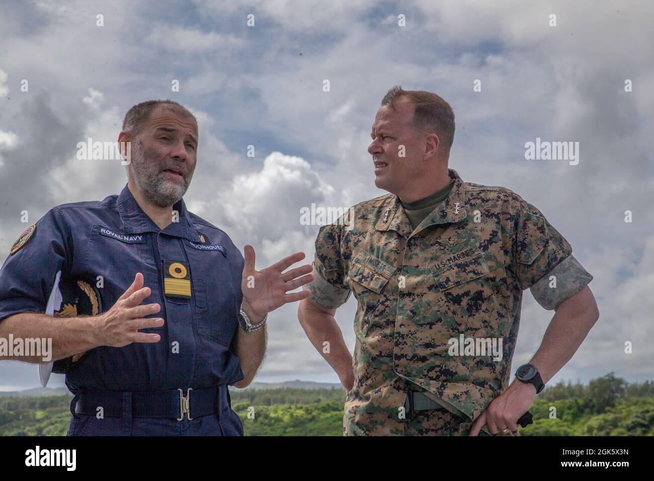 Commodore Steve Moorhouse, Commander United Kingdom Carrier Strike ...
