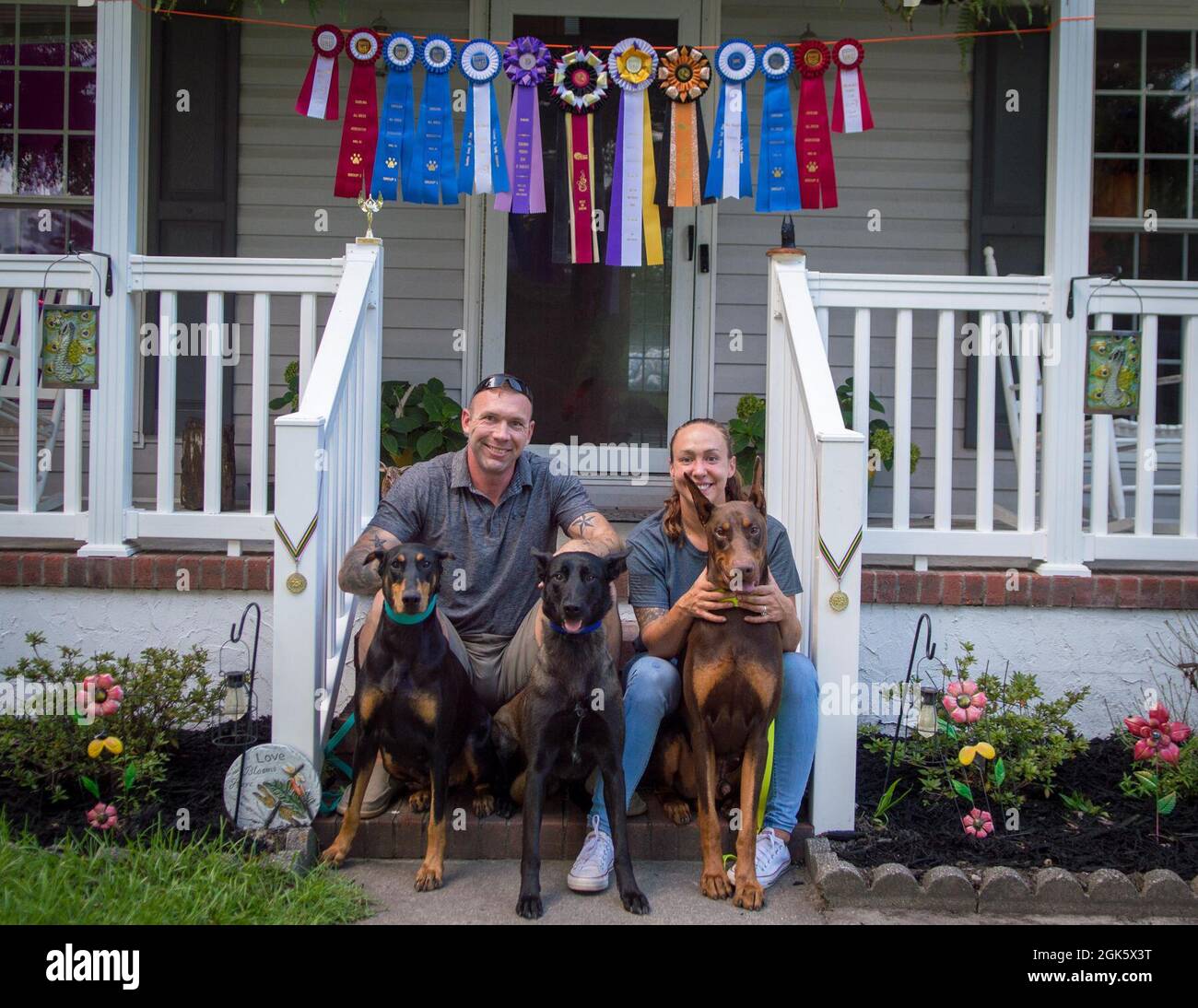 U.S. Air Force Tech. Sgt. Ashley Hummer and U.S. Army Master Sgt ...
