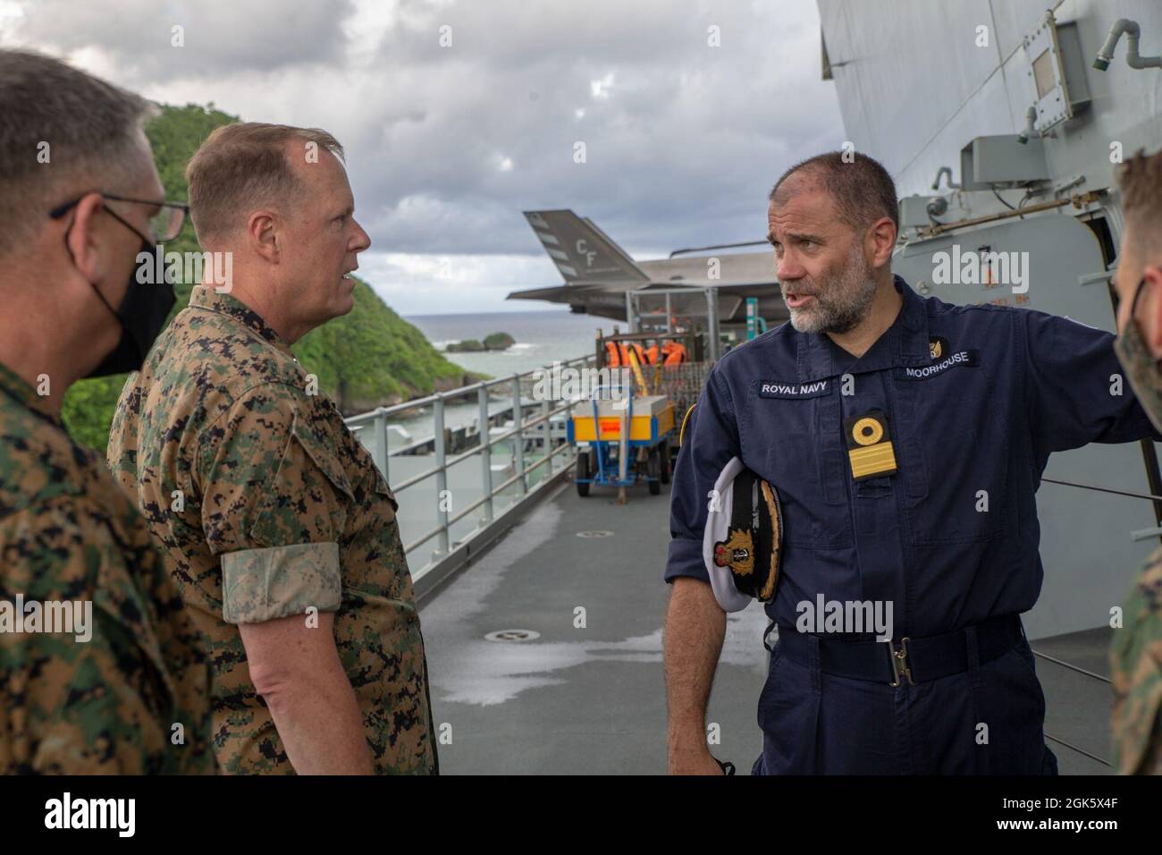 Commodore Steve Moorhouse, Commander United Kingdom Carrier Strike ...