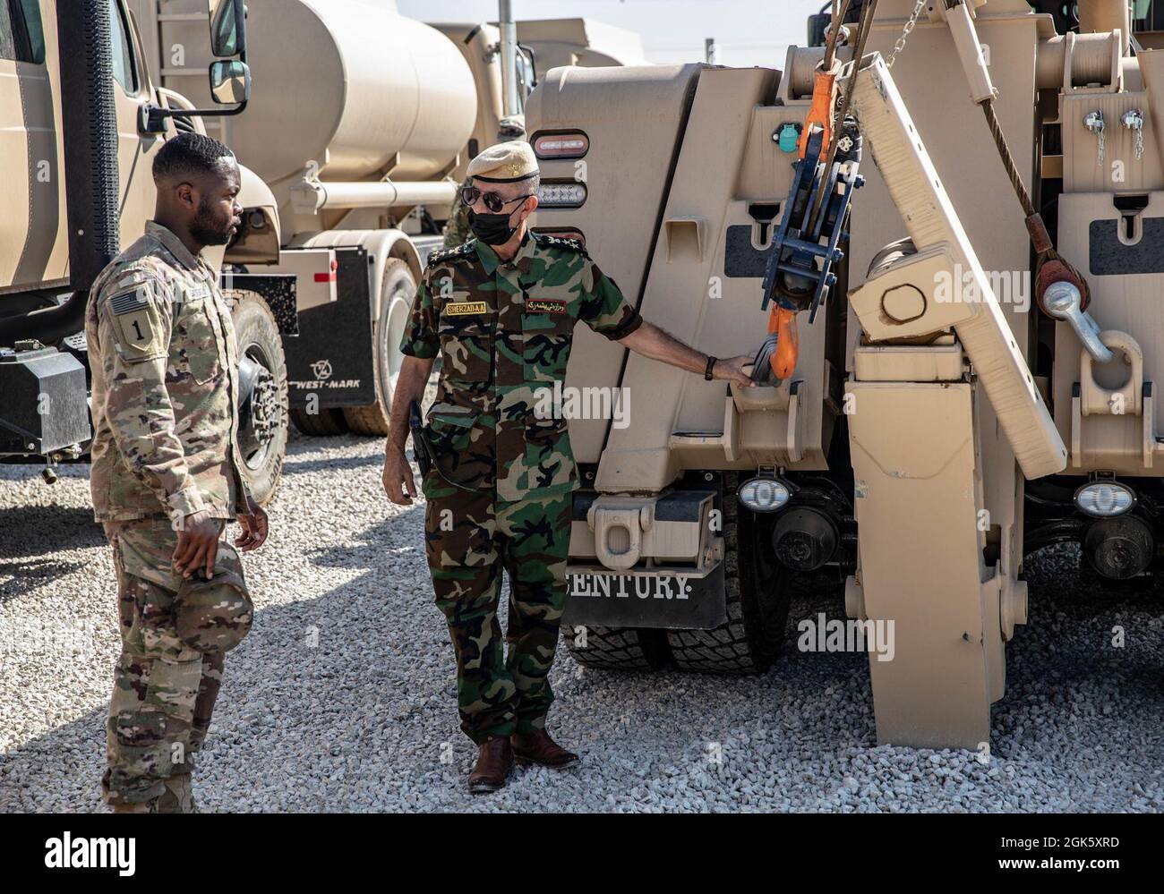 Counter-ISIS Train and Equip Fund (CTEF) program divests 21 vehicles to ...