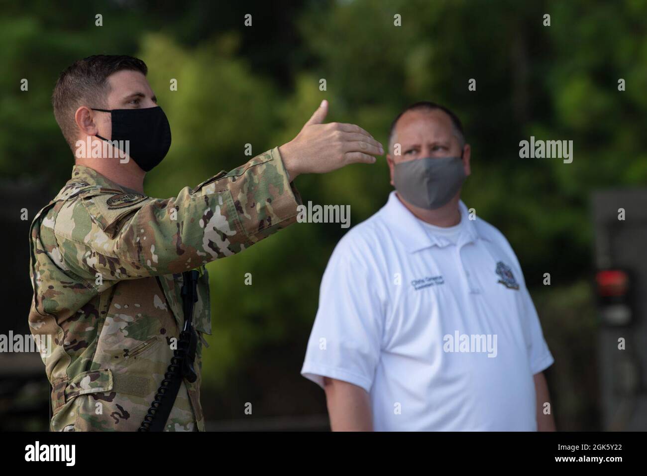 U.S. Air Force Staff Sgt. Logan Williams, 23rd Civil Engineer Squadron ...