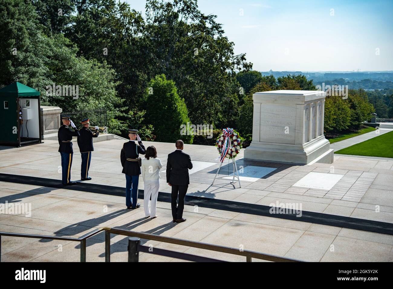 Donald W. Washington, director, United States Marshals Service and his ...