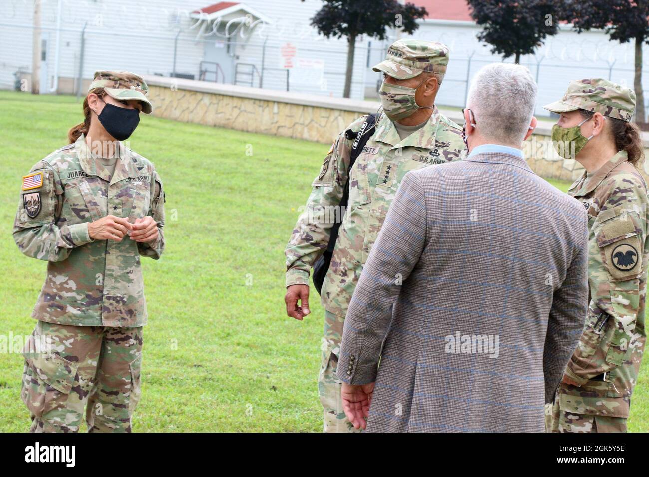 Brigadier Gen. Maria Juarez, deputy commanding general for support ...